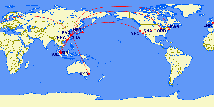 Great Circle Mapper & a year’s travel | Patrick "Trick" van Staveren